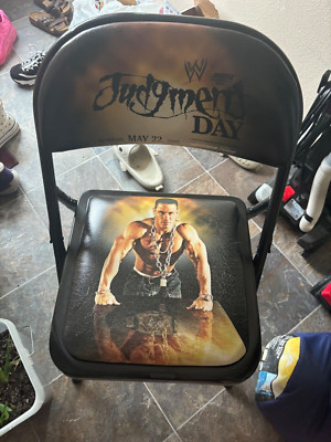 2005 John cena Judgement day Stadium chair | eBay
