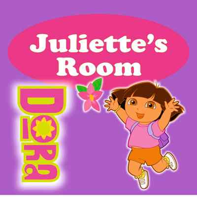 DORA SIGN add name PURPLE | eBay