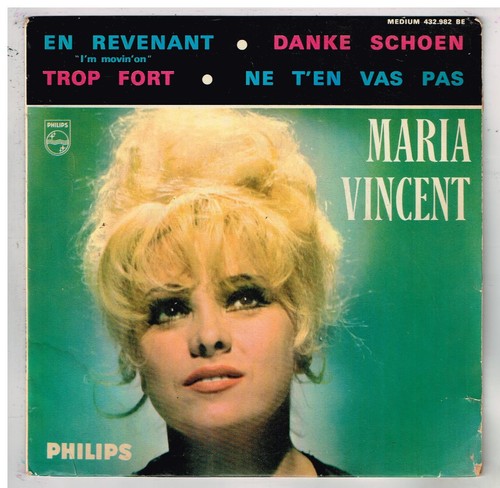 Maria VINCENT En revenant 7" 45 tours EP | eBay
