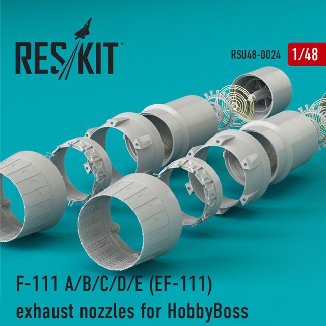 ResKit RSU48-0024 Scale1 48 F-111 EF-111 FB-111 exhaust nozzles ...