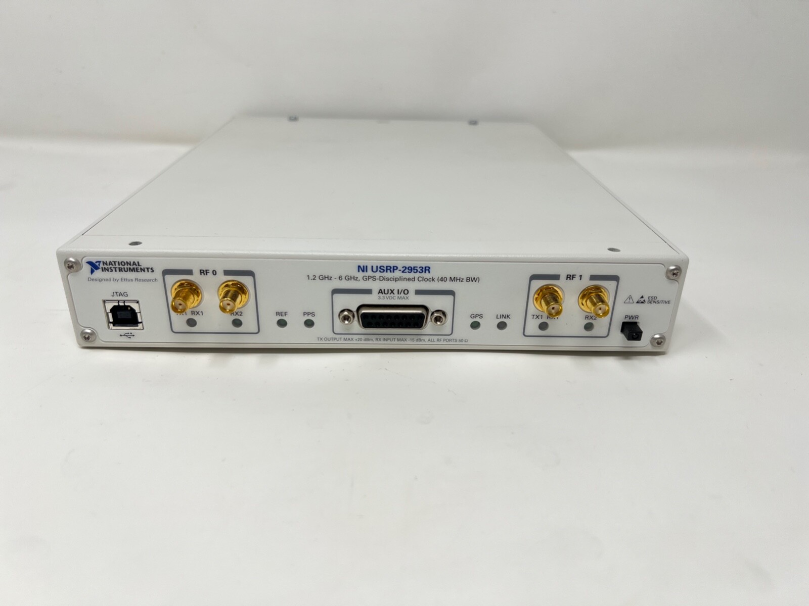 NI USRP-2953R, 1.2 GHz to 6 GHz, USRP Software Defined Radio Device (40 ...