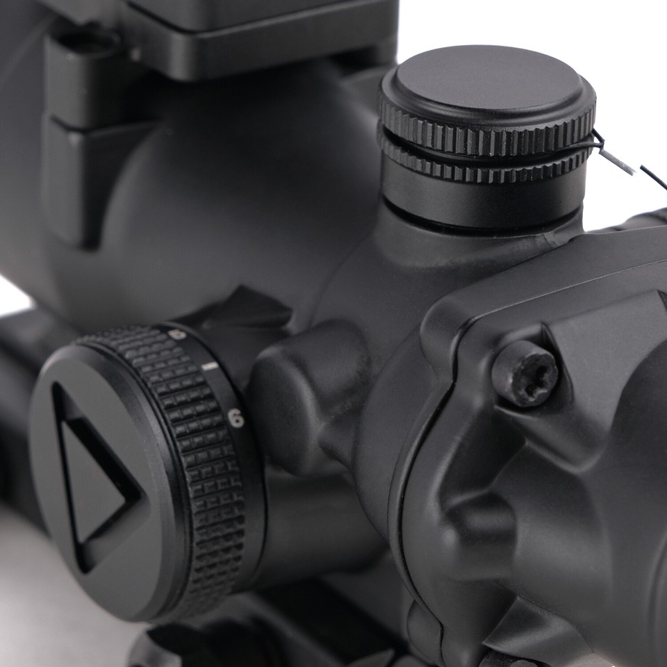 Tactical ACOG RMR TA02 4x32mm Red Illuminated Rifle Scope with Mini ...