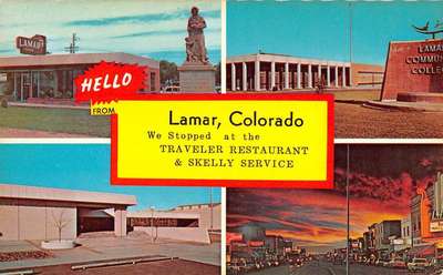 Lamar Colorado City Scene Multiview Vintage Postcard K62563 | eBay