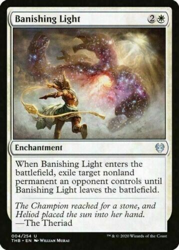 BANISHING LIGHT X 4 N/M- THEROS BEYOND DEATH MAGIC THE GATHERING | eBay