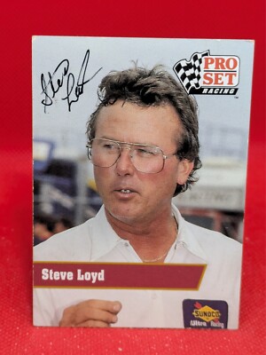 AUTOGRAPH on card: Steve Loyd 1991 Pro Set #81 | eBay UK