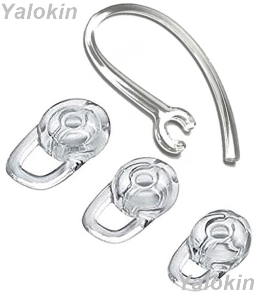 1 Earloop and 3 S/M/L Earbuds Set for Plantronics M25, M70, M90, M95 ...