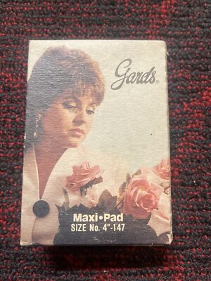 Vintage 1970’s Gards Maxi-Pad NOS In Box Hospital Specialty | eBay