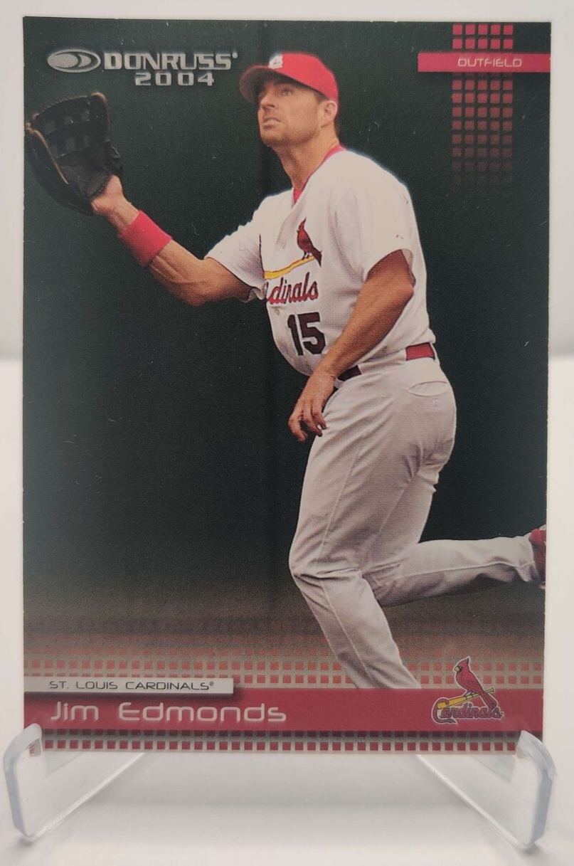2004 Donruss #343 Jim Edmonds St. Louis Cardinals baseball card | eBay