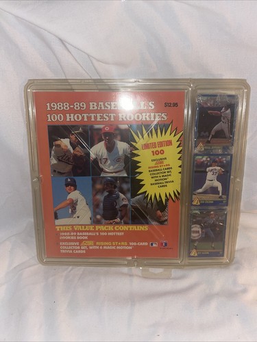 NEW Sealed 1988-89 Baseball's 100 Hottest ROOKIES SCORE Cards & Book ...