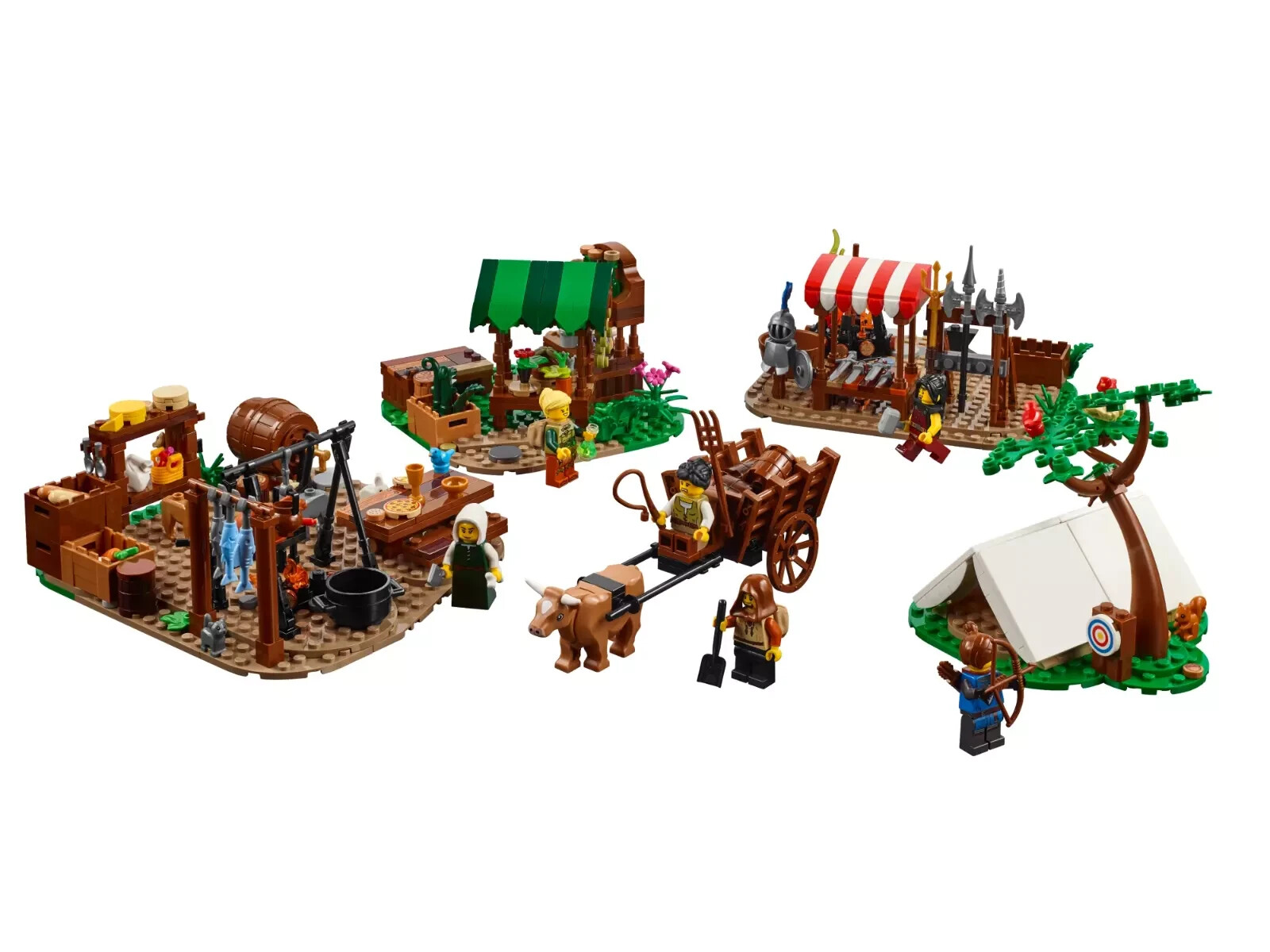 LEGO Bricklink Exclusive Series 4 Siege Encampment 910045 Castle Knight ...
