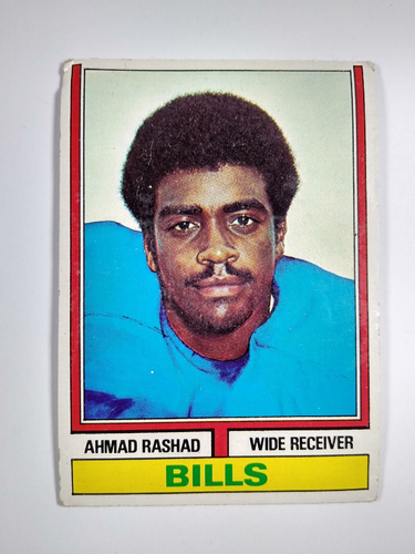 1974 Topps Ahmad Rashad Bills #105 | eBay