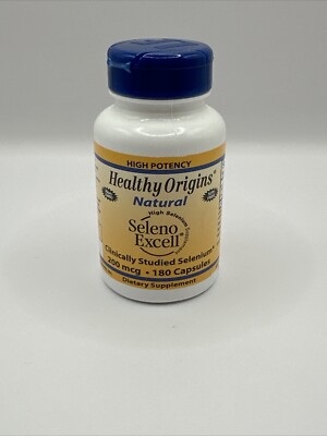 Healthy Origins Selenium Seleno Excell 200 MCG, 180 Count Sealed **READ** 603573150914| eBay