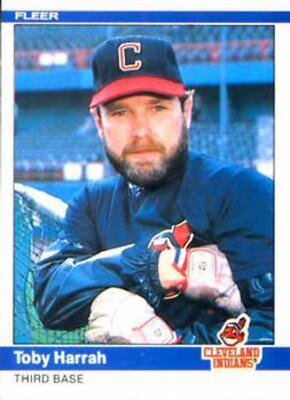 #544 Toby Harrah - Cleveland Indians - 1984 Fleer Baseball | eBay