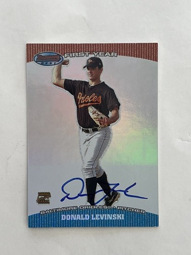 Donald Levinski 2004 Topps Bowman's Best Rookie Auto #BB-DL ID:1110527 ...