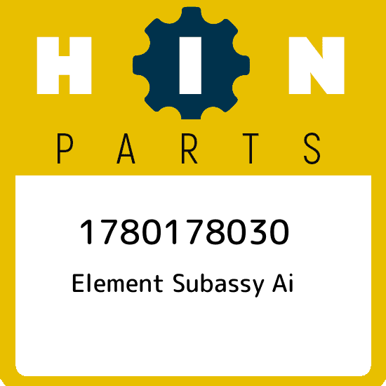 1780178030 Hino Element subassy ai 1780178030, New Genuine OEM Part | eBay