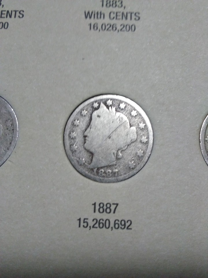 Almost Complete Liberty V Nickel Set With SCARCE 1885 + 1886 ! | eBay