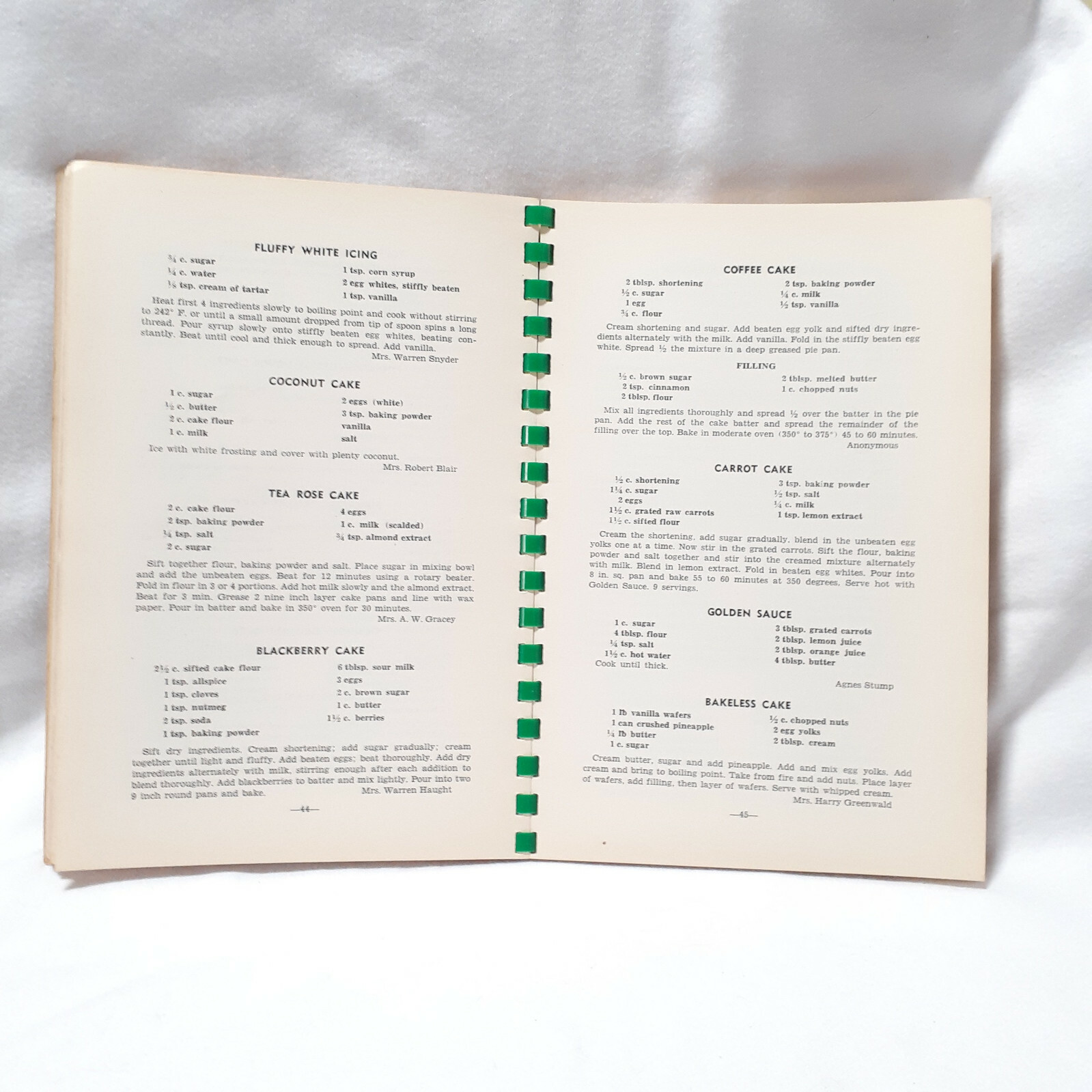 Vandergrift Womans Club Cook Book 1950 Vintage Plus Handwritten Clipped ...
