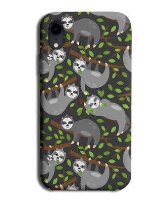 Nocturnal Sloth Phone Case Cover Sloths Animal Animals Cartoon Night ...
