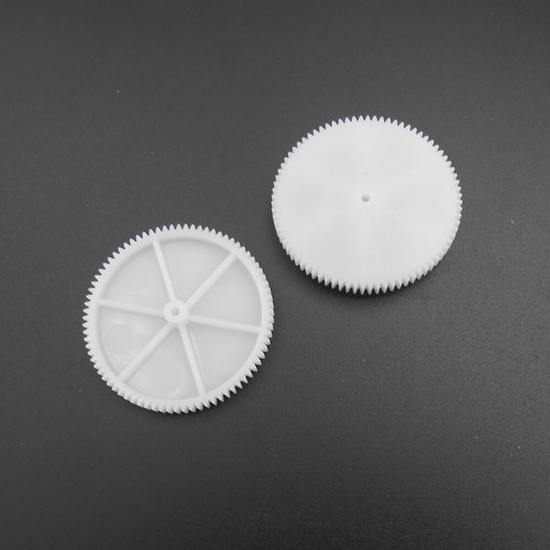 50Pc 0.5M 80T Plastic Spindle Spur Gear 80 Teeth BoreAperture 2MM 1 ...