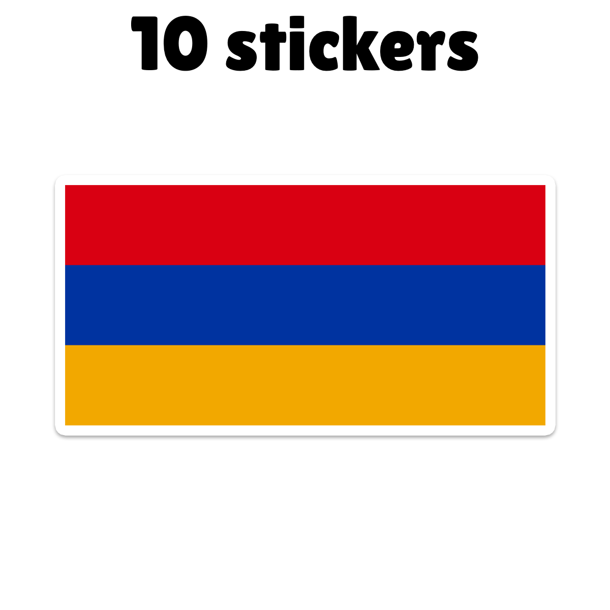 Armenia Flag Sticker Decal Vinyl Fade & Waterproof | eBay Australia