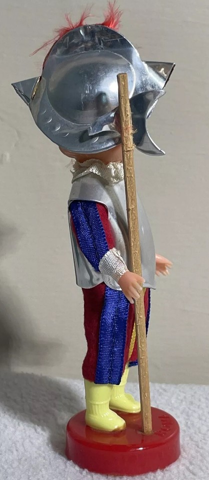 Vintage Plastic Knight Armor Soldier Doll - 6”- Sleepy Eyes | eBay