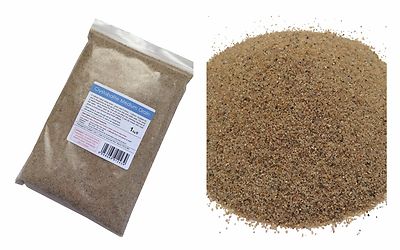 1kg Natural Colour Silica Sand - Medium Grain - Suitable for Aquariums ...