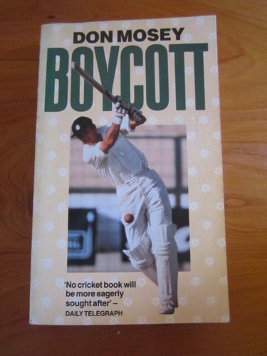 BOOK S/C DON MOSEY BOYCOTT GREAT * MUST SEE *** | eBay