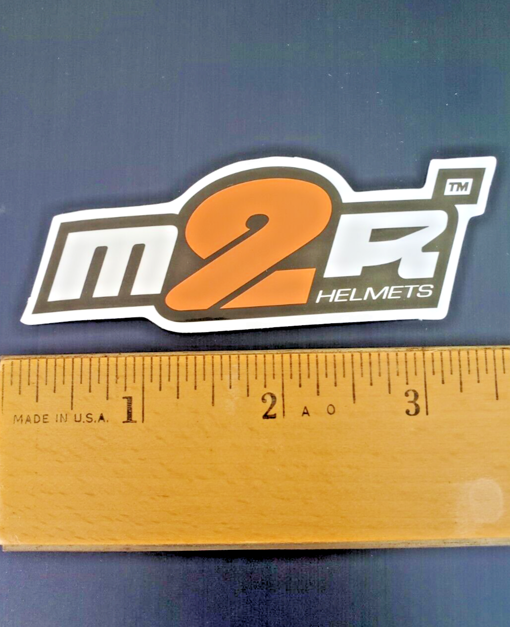 M2R Helmets Sticker Vinyl Decal Motocross BMX Dirt Bike Racing Gear 3.5 ...