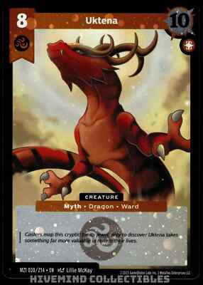 Uktena 030/214 Reverse Holo Common MZ1 Metazoo GQL 2025 | eBay