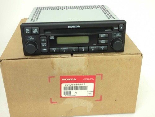 New OEM genuine Honda AM FM CD Radio 2001-2002 Accord Sedan 39100-S84 ...