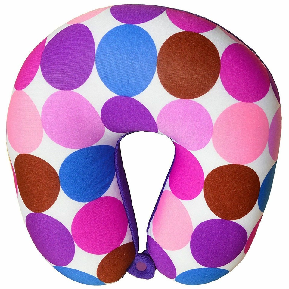 Neck Pillow For Airplane Micro Bead Travel Neck Pillow - U-Shaped Head ...