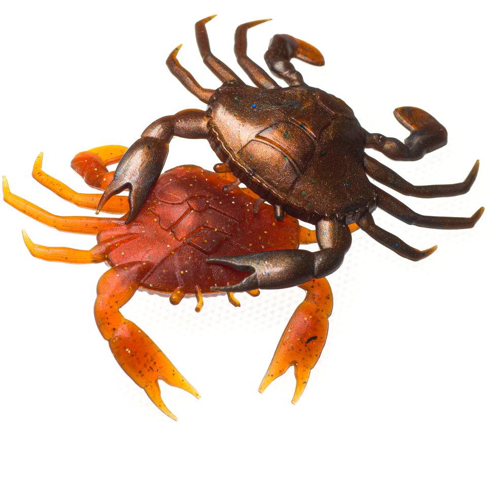 3D Crab Bait Mold Soft Plastic DIY Lure 50-75 mm | eBay