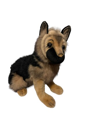 Hansa German Shepherd Puppy - Dog Realistic Soft Animal Stuffed Plush ...