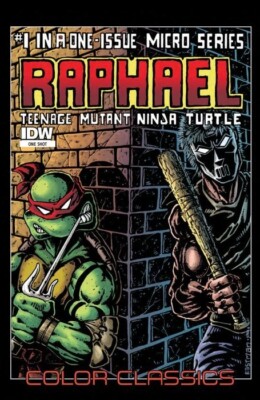TEENAGE MUTANT NINJA TURTLES COLOR CLASSICS RAPHAEL #1 IDW PUBLISHING ...