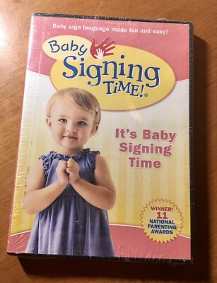 Brand New! Baby Signing Time! DVD National Parenting Awards Child Learn ...