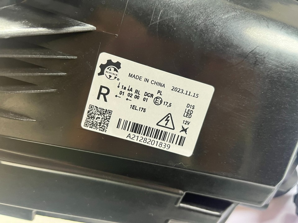 for MercedesBenz E200，220，250，300，350，400，500，E63，W212（2009-2015)，RH ...