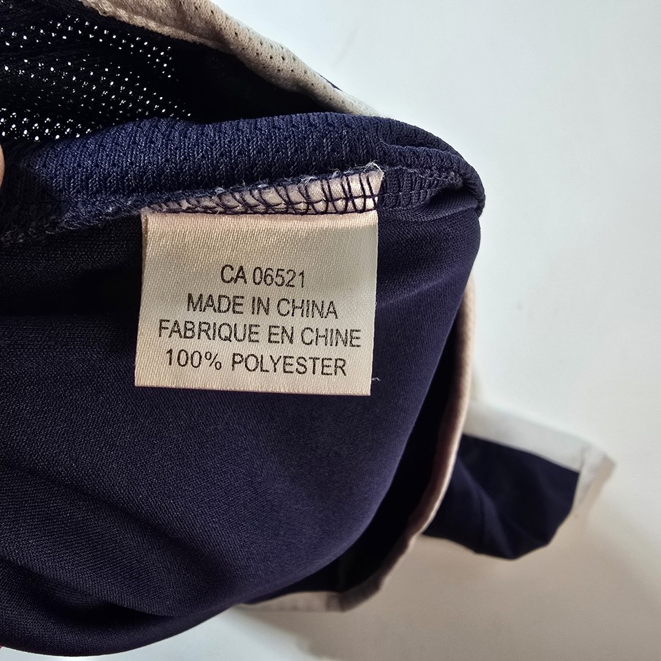 Canada Hockey Shirt Men's Size M Teepee Sports Blue Short Sleeve V Neck ...