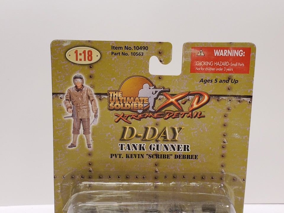 Ultimate Soldier D-Day Tank Gunner Pvt. Kevin Scribe Debree | eBay