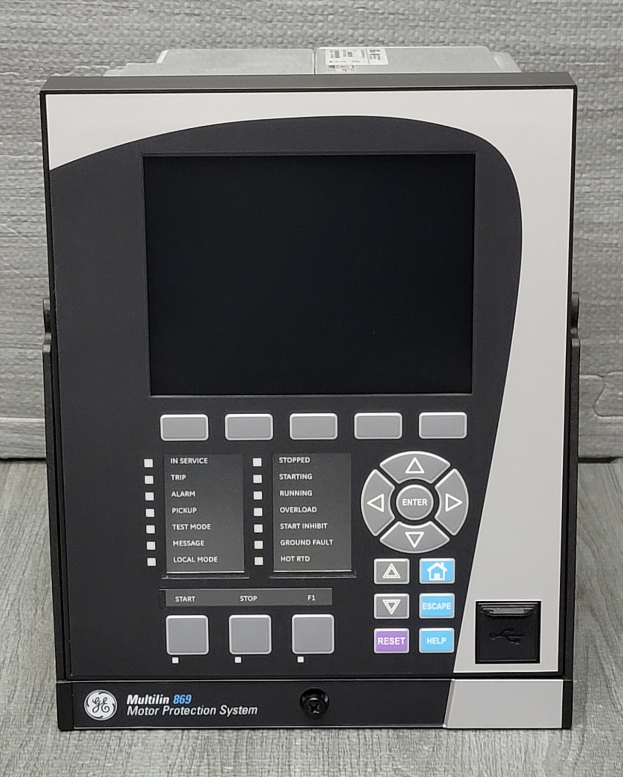 GE Multilin 869 Motor Protection System 869-EP5NNG5HSSANNMSPFB1ECNAN ...