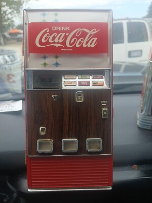 VTG Rare 1996 Coca Cola Mini Vending Machine Rare Tested Working Sings ...