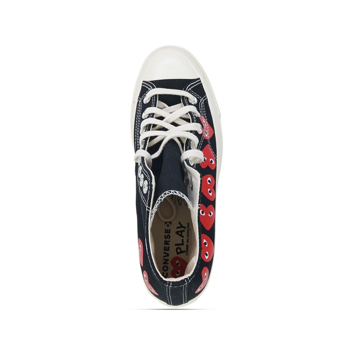 Converse x CDG PLAY Chuck Taylor All Star '70 Black Multi Converse x CDG PLAY Chuck Taylor All Star '70 Black Multi