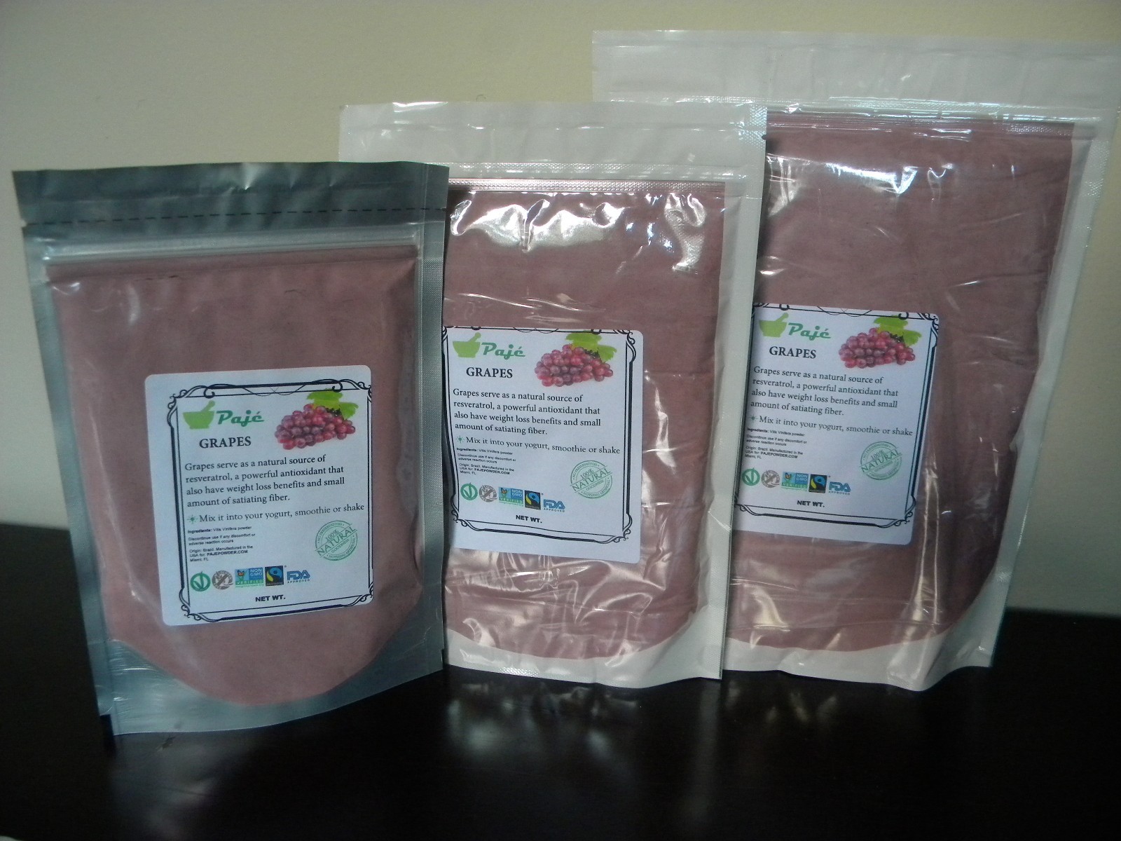 GRAPES powder 32oz 2LB - antioxidant red resveratrol, weight loss ...