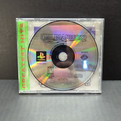 PlayStation 1 Cool Boarders 2 Game. PS1 PSX Greatest Hits. 711719435822 ...