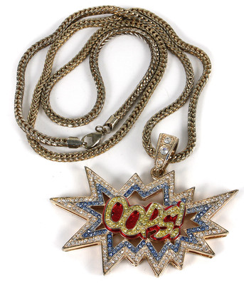 Nicki Minaj OOPS CHAIN *CELEBRITY MEMORBILLA* Worn by Jessy Taylor ...