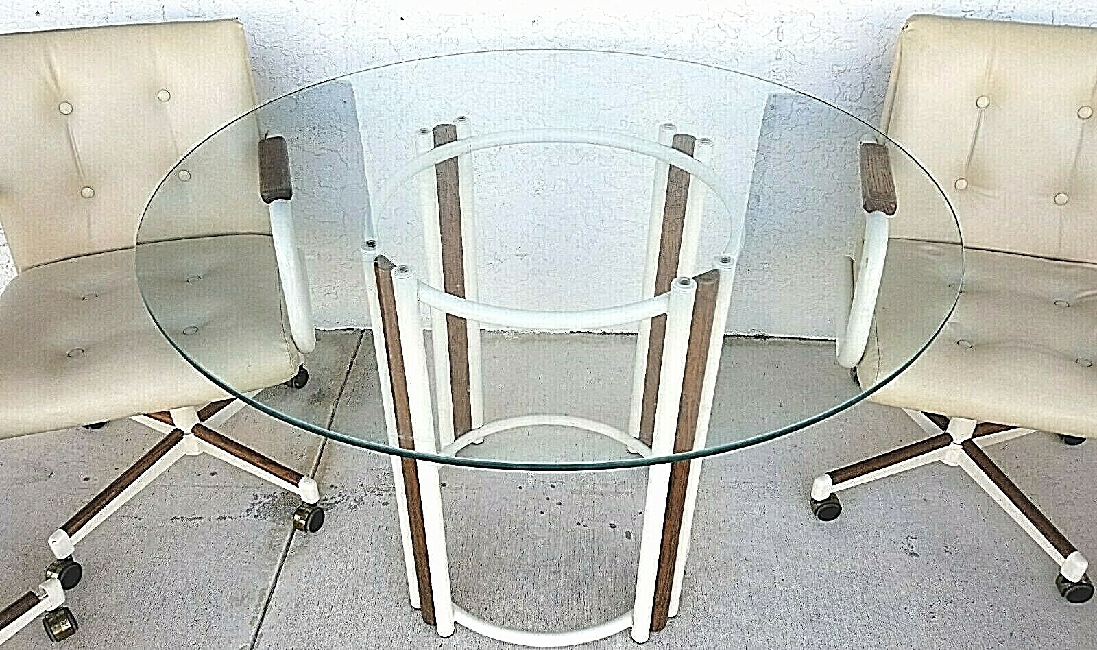 Vtg MCM DAYSTROM Dining Set Table + 4 Chairs | eBay