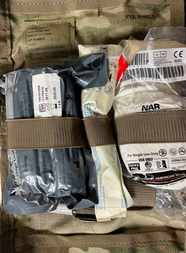 NOS, Military Issued Multi Cam IFAK II Complete Kit | eBay