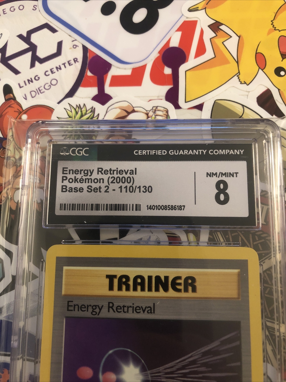 Pokémon TCG Energy Retrieval Base Set 2 110/130 Regular Unlimited ...