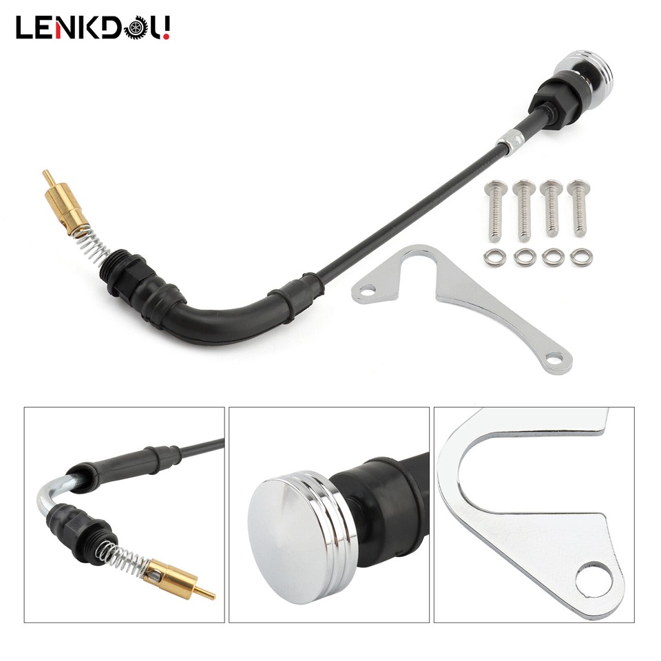 CV Carburetor Choke Cable Choke Mount For Harley Sportster 883 XL1200 ...