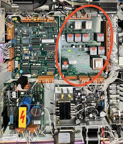 Sedecal/Agfa Interface Control PCB RAD w/o HV Board Part# SAT-A3009-11 ...