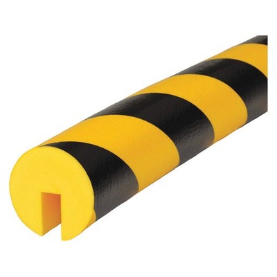 KNUFFI 60-6889 Edge Guard,Rounded,Black/Yellow 454P84 | eBay